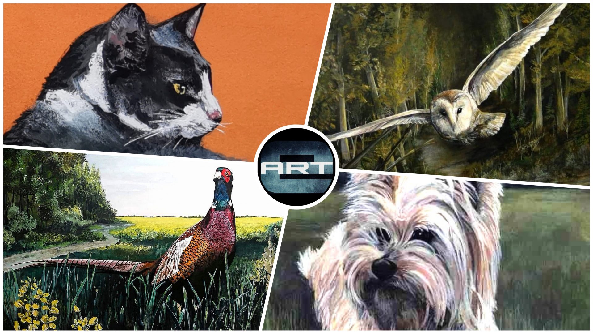 PETS & WILDLIFE Paintings - Emeny Art